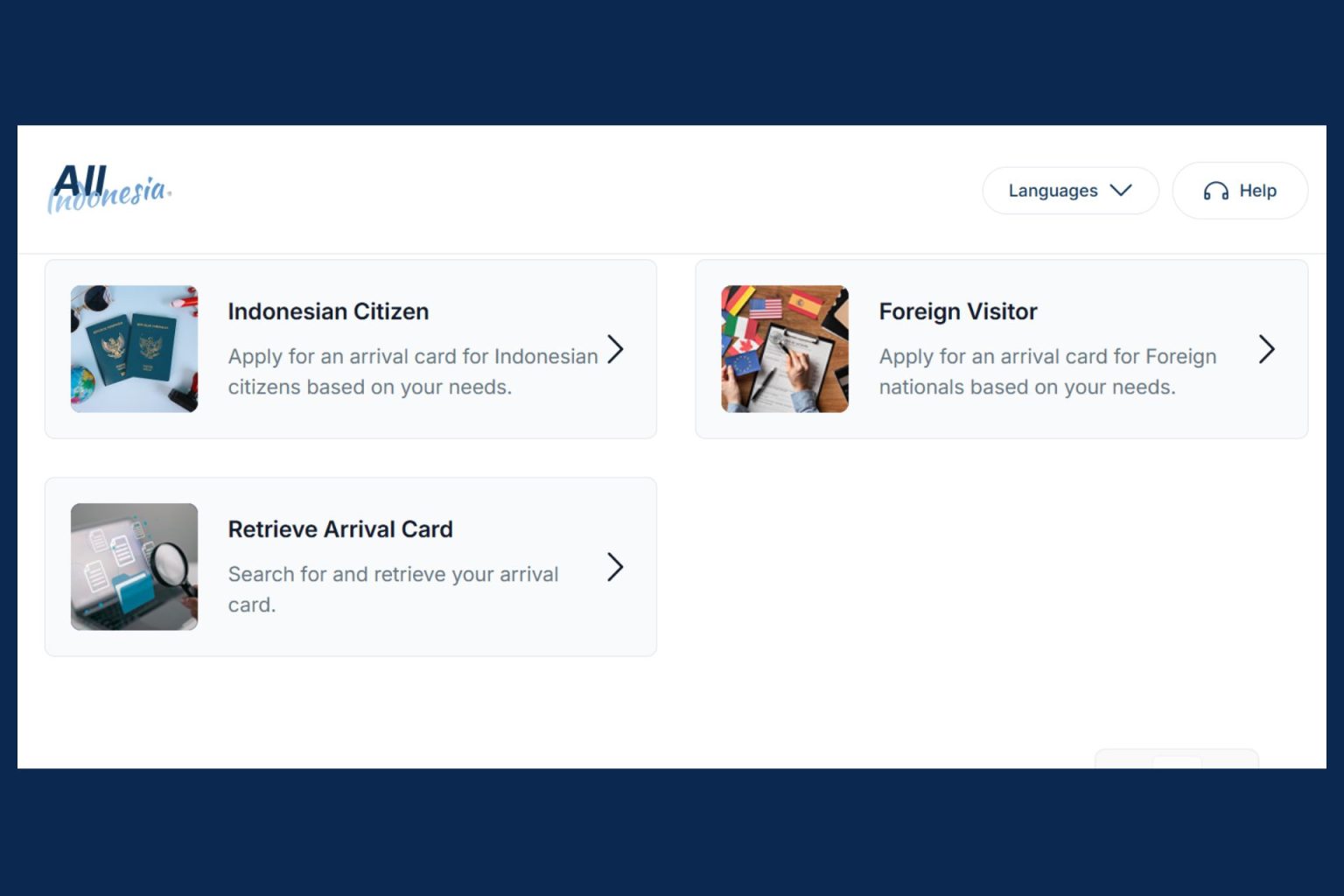 Batam Arrival Card: Please Apply Online Before Arrival