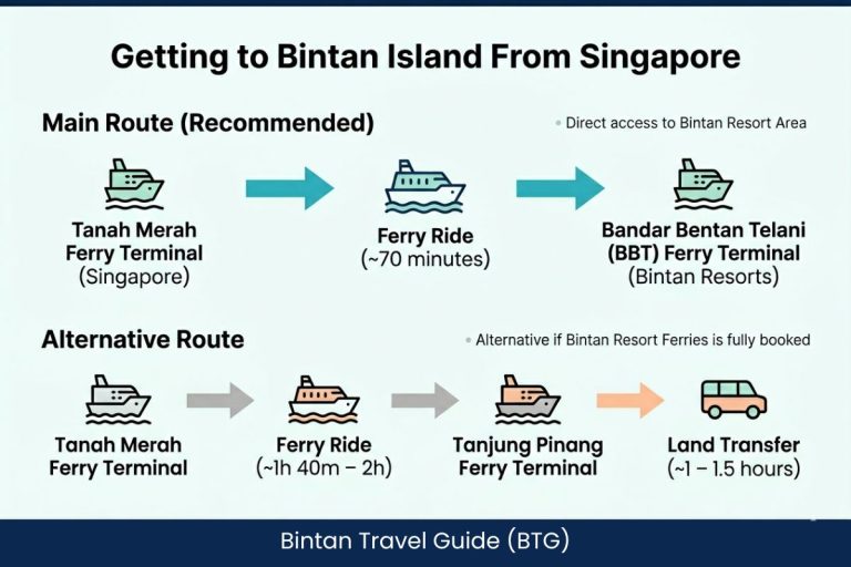 Getting to Bintan Island : Complete Bintan Travel Guide 2026